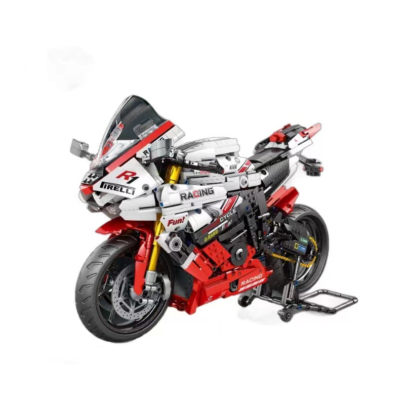 1:5 Light Version Motorcycle Building Blocks – Wtytoy